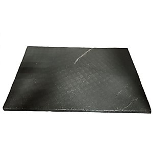 Fiberglass Solid Pit Grating 36" x 25.75", Gray