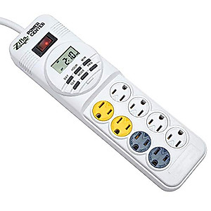 Zilla Reptile Pet Habitat Lighting & Terrarium Heat Power Center Timer, Digital