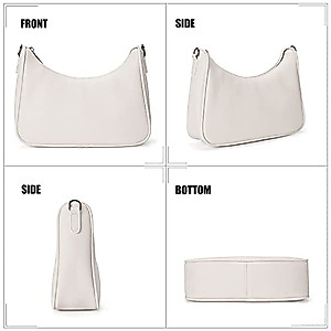 Small Crossbody Hobo Handbags for Women, Multipurpose Soft Shoulder Bag with Coin Purse 2pcs/set