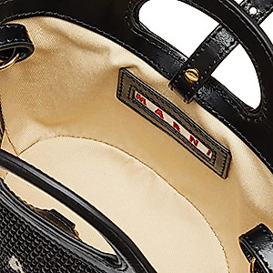 MARNI(マルニ) Tote Bag, Black (Black 19-3911tcx)
