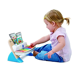 Hape Baby Einstein Magic Touch 6 Months and Up Toddler Baby 11-Key Wooden Piano Musical Play Toy