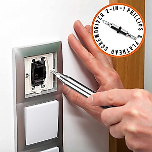 Gifts for Men, Stocking Stuffers for Adults Men, Fathers Day Dad Gifts from Daughter Son Wife, 9 in 1 Multitool Pen, Tools Gadgets for Men, Birthday Christmas White Elephant Gifts for Grandpa Husband