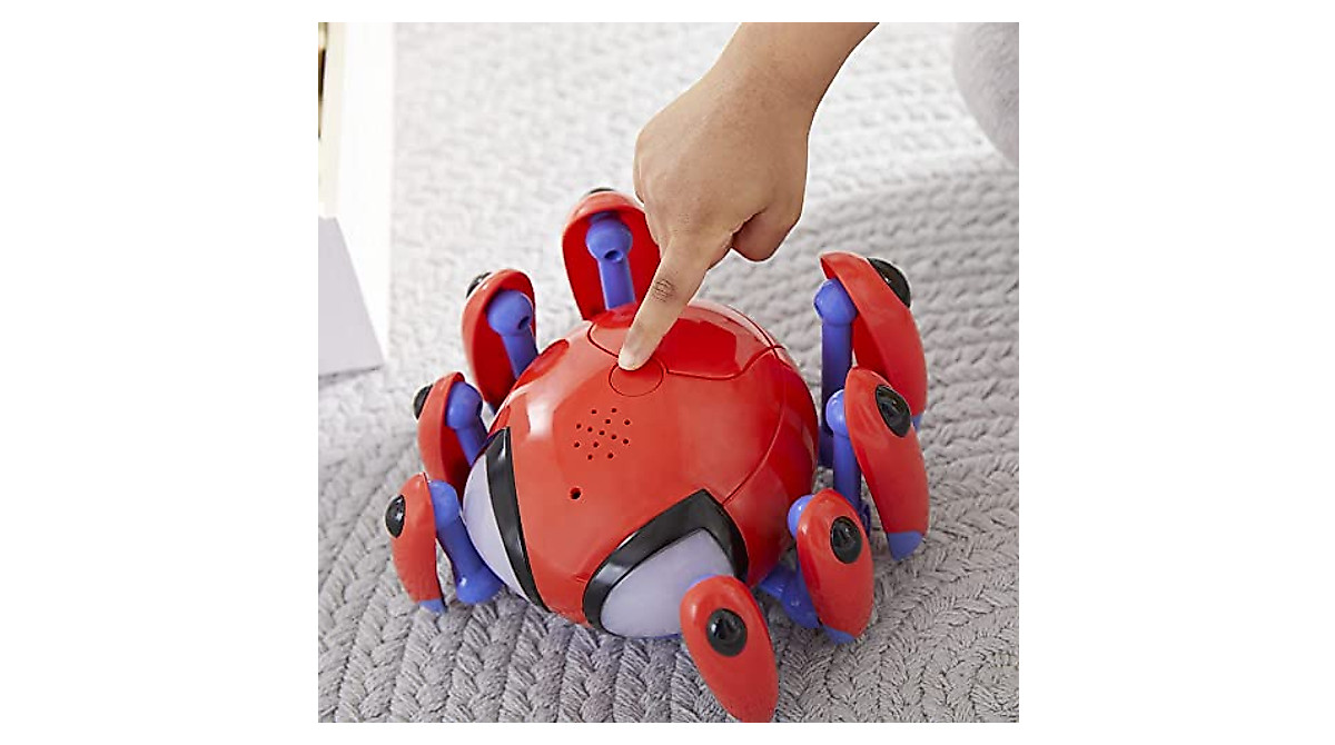 Trace-E Bot: Sound-Activated Spider Toy for Kids