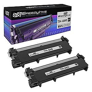 SPEEDYINKS Compatible Toner Cartridge Replacement for Brother TN660 TN-660 TN 660 TN630 High-Yield Works with HL-L2380DW HL-L2300D DCP-L2540DW MFC-L2700DW MFC-L2685DW Printer (Black, 2-Pack)