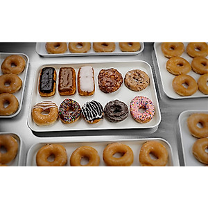 Carlisle FoodService Products 1030FMT301 Fiberglass Market Tray, 30" x 10.44", Pearl White (Case of 12)