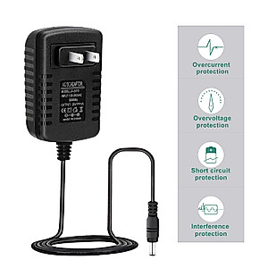 TTODDE 24V 1A 0.5A DC Power Supply Adapter 24W 100-240V AC/DC Adapter Suit 24Volt 1000mA/800mA/500mA Power Adapter with 5.5x2.5mm Tip for Massage Gun, Sunrise Alarm Clock, CCTV Camera