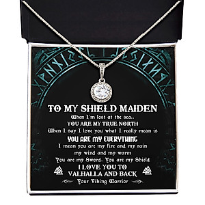 Harmony Gift To My Viking Woman, To My Shieldmaiden, Female viking jewelry, viking jewelry for women, viking style jewelry, viking gift ideas, viking jewelry for women, viking neckless