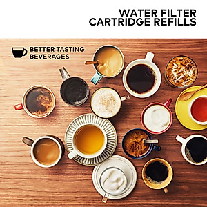 Keurig Water Filter Refill Cartridges, Replacement Water Filter Cartridges, Compatible with 2.0 K-Cup Pod Coffee Makers, 6 Count (Packaging May Vary)