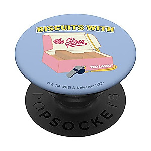 Ted Lasso Biscuits With The Boss PopSockets Swappable PopGrip