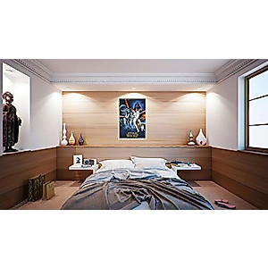 POSTER STOP ONLINE Star Wars Episode IV - A New Hope - Movie Poster/Print (40th Anniversary Gold Border Edition - Regular Style C) (Size 24" x 36")