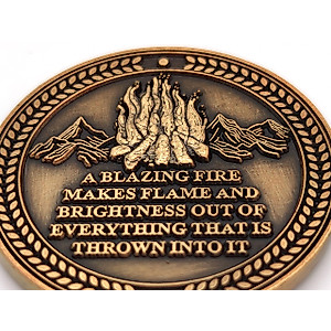 ASVP Shop Amor Fati Coin - Stoic Coin - Challenge Coin for Daily Stoic Practice