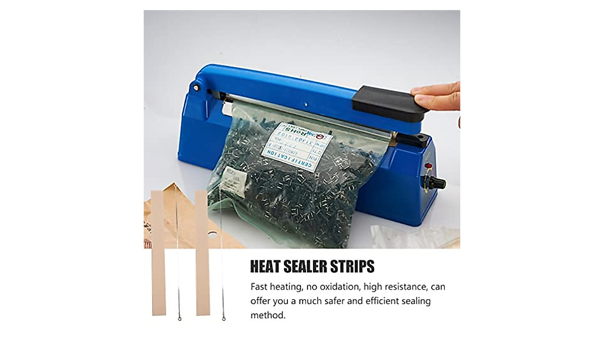 Impulse Sealer Replacement Parts - Heat Sealer Heating Elements Kit