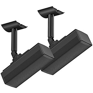 Tiebutie Angle Adjustable Speaker Wall Mount for Bose Speakers - Ceiling & Wall Mount for Bose UB-20 Series II, SoundTouch, CineMate, Lifestyle, Acoustimass, Cube Surround Speaker Bracket, 2 Pack