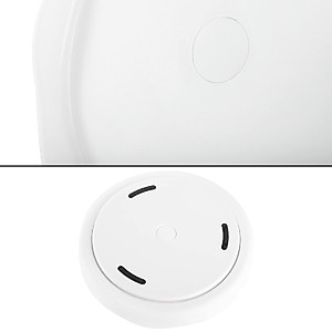 ZENFUN 2 Pack Deep Lazy Susan, 10.5'' & 8.5'' Non-Slip Turntable Organizer, 360° Rotating Spice Organizer Countertop Food Storage Container for Cabinet, Pantry, Fridge, Bathroom Vanity, PP Material