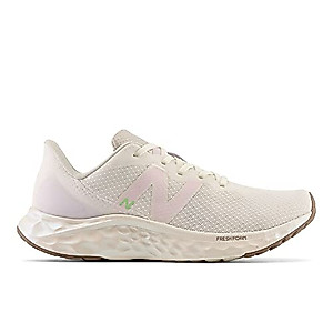 New Balance Women's Fresh Foam Arishi V4 Running Shoe, Sea Salt/Sea Salt, 7.5