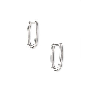 Kendra Scott Ellen Huggie Stud Earrings in Sterling Silver, Fine Jewelry for Women