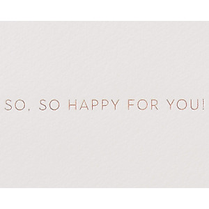 Papyrus Graduation Card (So Happy For You)