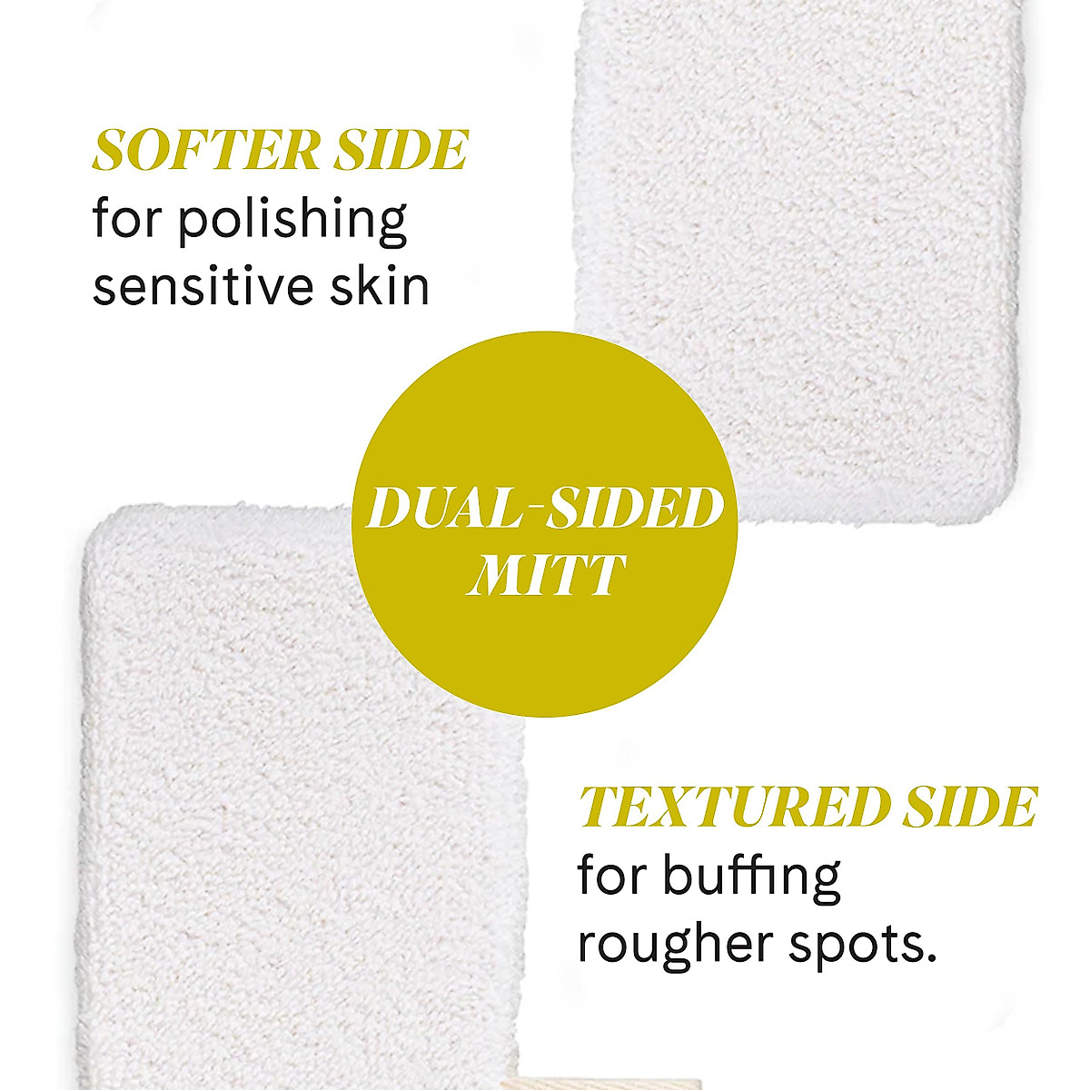 Fur Mitt Trio: Reusable, Exfoliating, and Clarifying Finger Mitt - 3 Pack