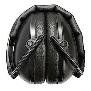 Walker's Game Ear Low Profile Folding Muff, Black