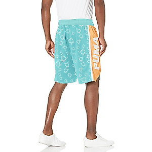 PUMA mens Curl Shorts, Elektro Blue, X-Small US