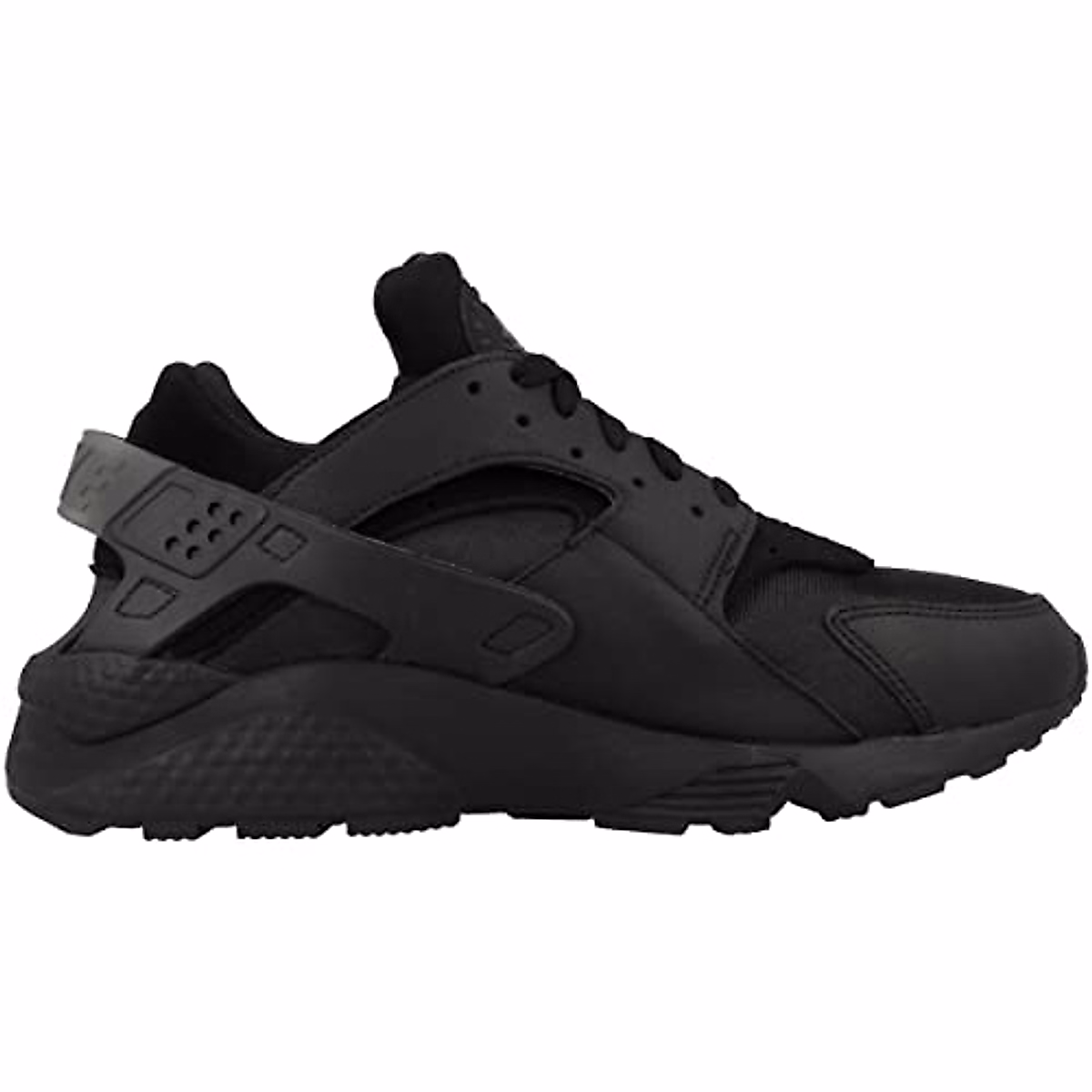 Nike Men's Air Huarache Fashion Sneakers, Black/Black, 11