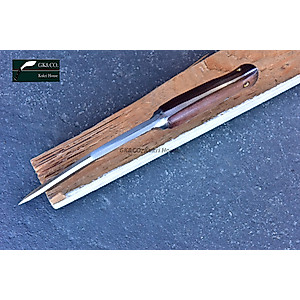 GK&CO. Kukri House Genuine Kukri/Khukuri- 5" Black (Rust Free) Blade Panawal Khukuri- Handmade Factory in Nepal.