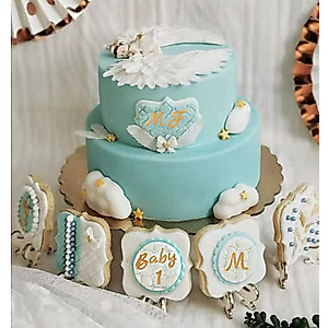 Alphabet Cake Stamps for Biscuit Fondant Cookie,Food Grade Fondant Letter Cake Stamp Tool,Uppercase Extra Spare Lowercase Numbers Phrases for Birthday Wedding Thanksgiving Christmas Party