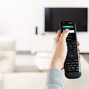 Logitech Harmony Elite Remote Control, Hub and App (Renewed)
