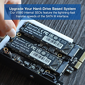Verbatim 512GB SSD Vi560 Internal Solid State Hard Drive 3D NAND SATA III M.2 2280