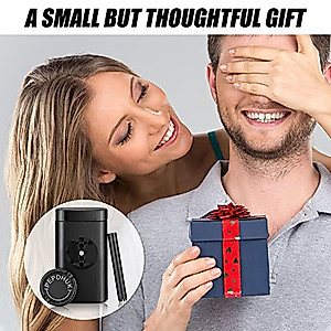 Aluminium Grinder-Kitchenware decorative box (black)