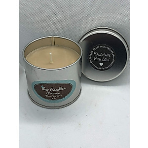 S'mores 8 oz Tin Jar Pure Soy Wax Candle Hand Poured in the USA