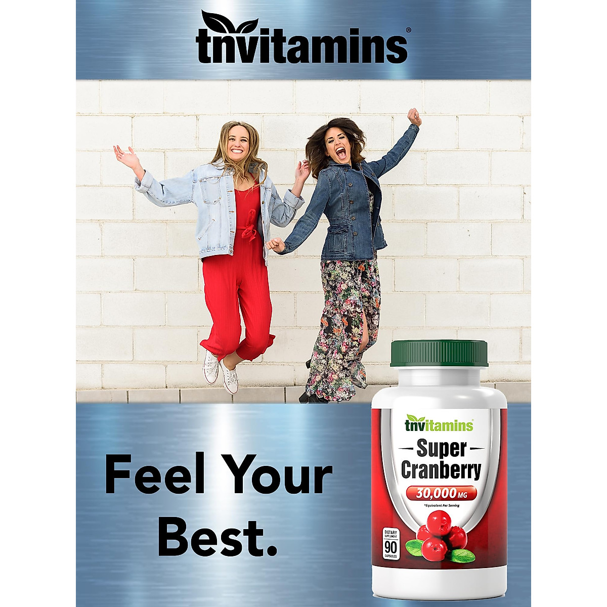 Cranberry Pills for Women & Men (30,000 MG x 90 Capsules) | Supports Urinary Tract Health* | Cranberry Concentrate Supplement | Bladder & Kidney Support* | Supports Women's Health* | Antioxidants