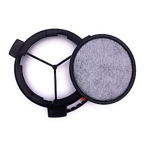 Xcivi Replacement Coffee Maker Water Filtration Set Filter Disk with Frame for Mr. Coffee Brewers Coffee Maker - Water Filtration Kit 6 months supply(1Disk Frame +6Filter Disks)