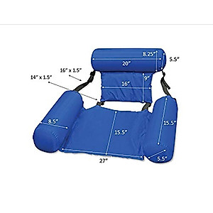 Poolmaster Water Chair Inflatable Swimming Pool Float Lounge