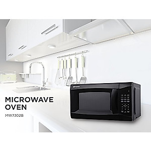 Emerson 0.7 CU. FT. 700 Watt, Touch Control, Black Microwave Oven, MW7302B