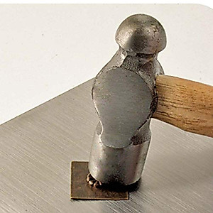 The Beadsmith Vintaj Ball Pein Hammer, 9.5 Inches, 61-Millimeter Steel Head and Wood Handle, 4-Ounce Jewelry-Making Tool