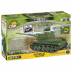 COBI Historical Collection WWII T-34-85, Green