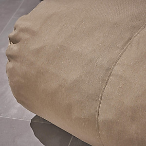 Christopher Knight Home Vivien Outdoor Water Resistant 6'x3' Lounger Bean Bag, Tuscany, Small