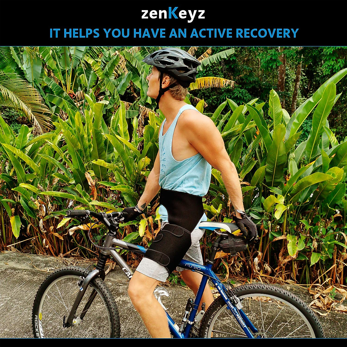 Copper Compression Hip Brace - Groin Wrap for Pain Relief Thigh Compression Sleeve - Support for Hip Flexor Arthritis for Pulled Muscles-Sciatica Nerve Brace Injury for Men and Women (Right Leg)