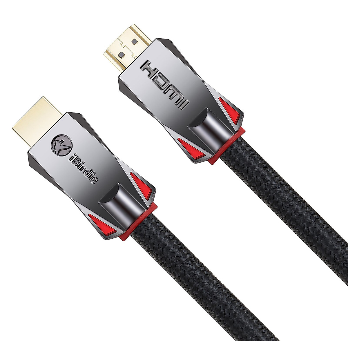 iBirdie 4K HDR HDMI Cable 6 Feet, 18Gbps 4K 120Hz, 4K 60Hz(4:4:4, HDR10, ARC, HDCP2.2) 1440p 144Hz, High Speed Ultra HD Bi-Directional Cord 26AWG