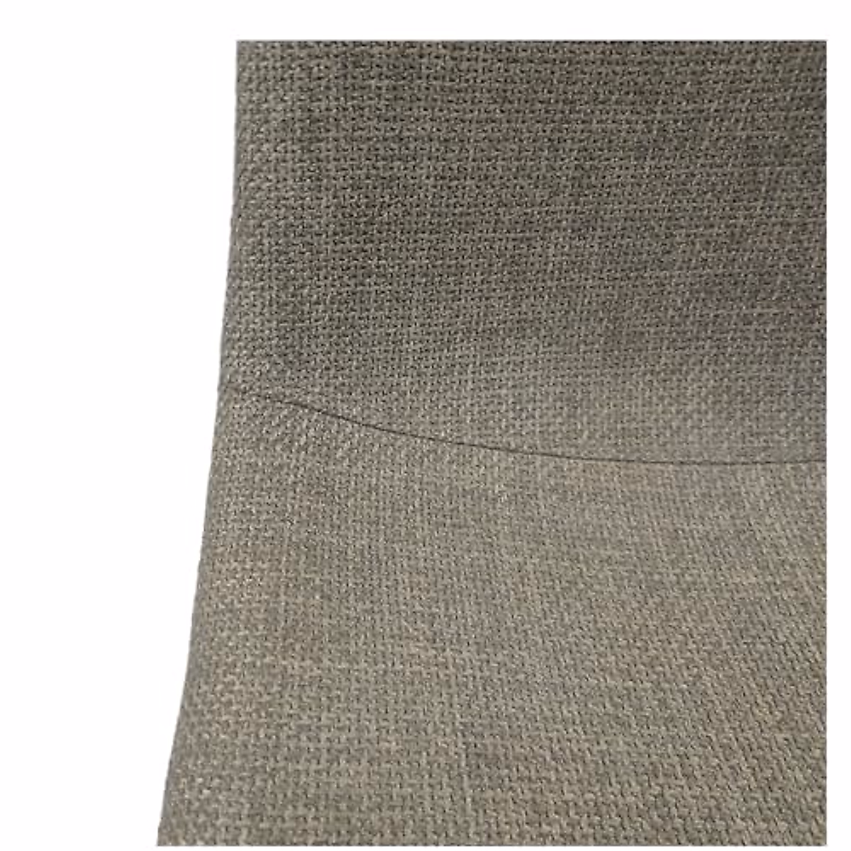 GIA Home Series 5pcs Modern Dining Set Include Rectangle 59"x35"x29.56" Faux Black Marble Wooland Table and Four Dining Chairs with Upholstered Linen Seat,Gray