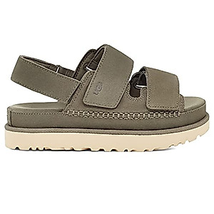 UGG Women's GOLDENSTAR Slingback Sandal, Moss Green, 7