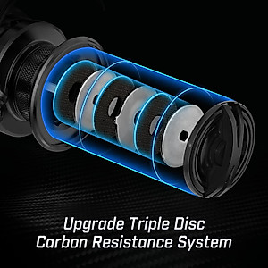 Piscifun Carbon X II Spinning Reels, Light to 5.5oz, Upgrade Spinning Fishing Reel, Carbon Frame and Rotor, 6.2:1, 10+1 Double Shielded BB, Smooth Powerful Freshwater and Saltwater Fishing Reel-3000