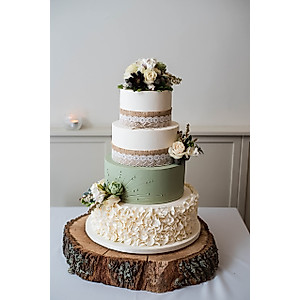 16 Inch Round White Cake Drum/Board 4pack