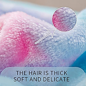 COCOPLAY W Throw Blanket for Couch (Multi-Pink, Throw（50''×60''）)