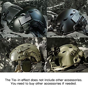 Tongcamo Helmet Bump Helmet Fast BJ Tape for Men Multicam Sports Hunting Shooting