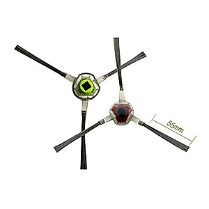 ORCOW Robotic Vacuum Cleaner Main Side Brush Hepa Filter Mop Cloth Rag Replacement Accessories Compatible with Ecovacs Debot DE55 DE53 DE35