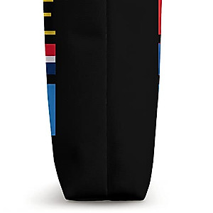 Hispanic Heritage Month Latin Countries Flags men women Tote Bag