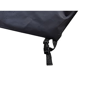 BBQ Coverpro Gas Fire Pit Cover Square - Premium Patio Outdoor Cover Durable and Waterproof,Fits for 30 inch,31 inch,32 inch Fire Pit/Table Cover,Black (Square 32" L x 32" W x 24" H)