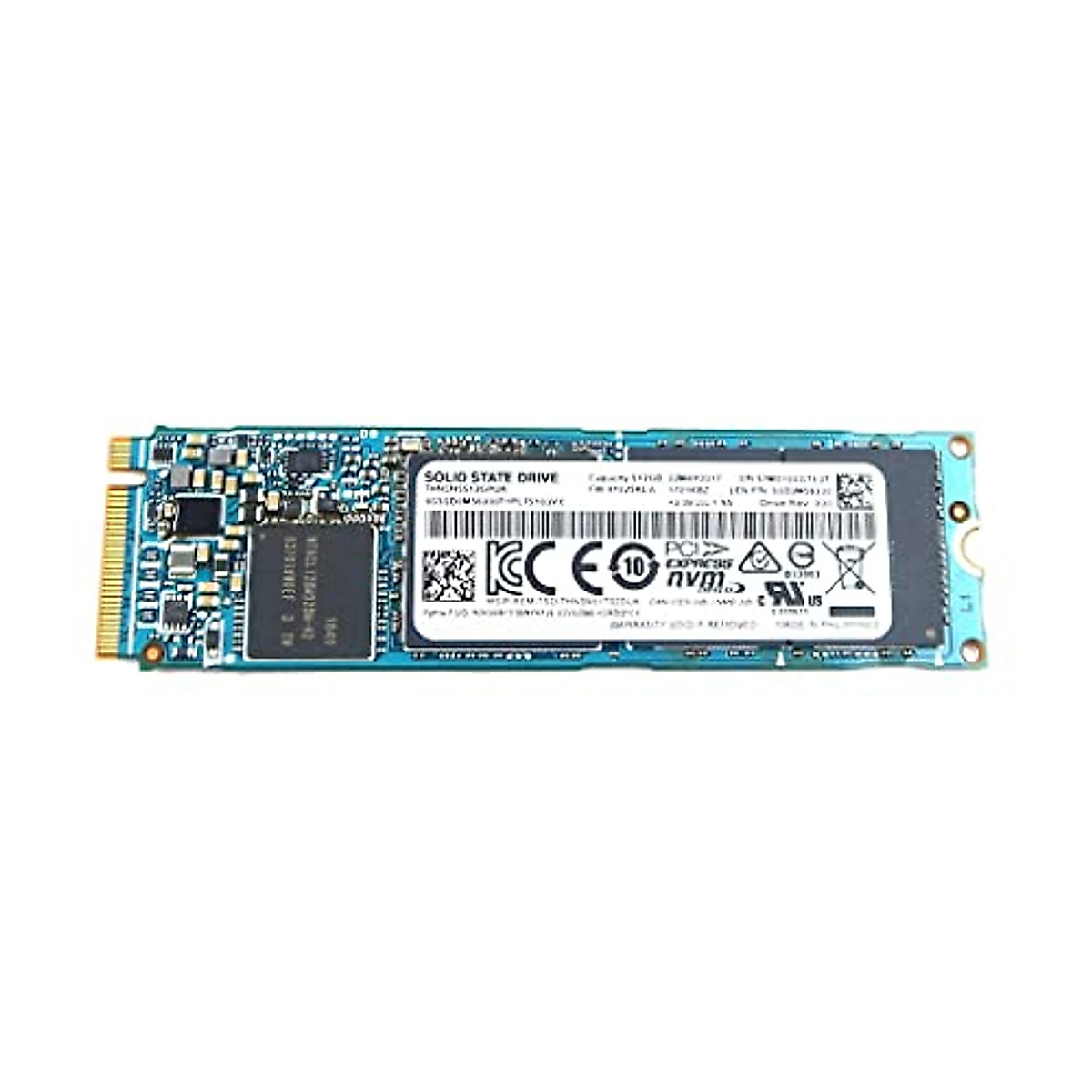 Solid State Drive 5SD0M56300 8S5SD0M56300 Compatible Replacement Spare Part for Lenovo Toshiba XG4 THNSN5512GPUK 512GB PCI Express 3.0 x4 TLC NVMe M.2 2280 Internal SSD